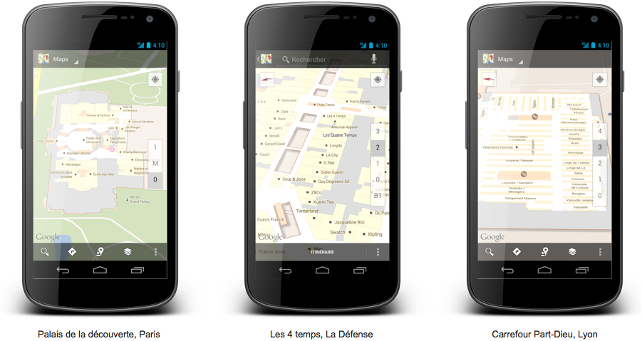 Google maps indoor france – Club Innovation & Culture CLIC France