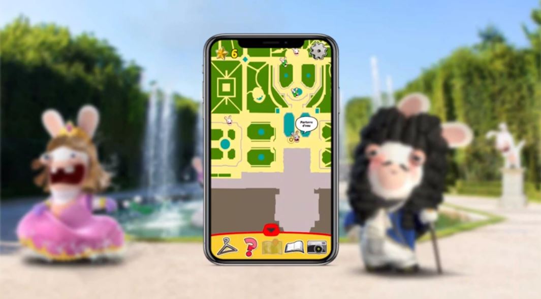 En partenariat avec Ubisoft, le jeu « les lapins crétins » s’installe ...