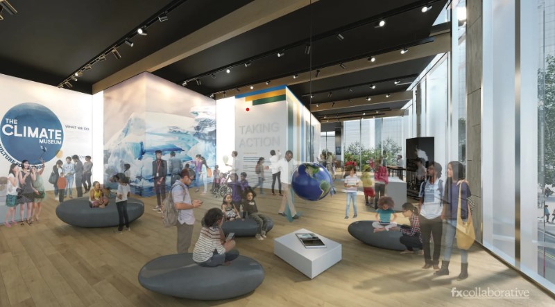 En attendant un lieu permanent, le Climate Museum ouvre un espace pop ...