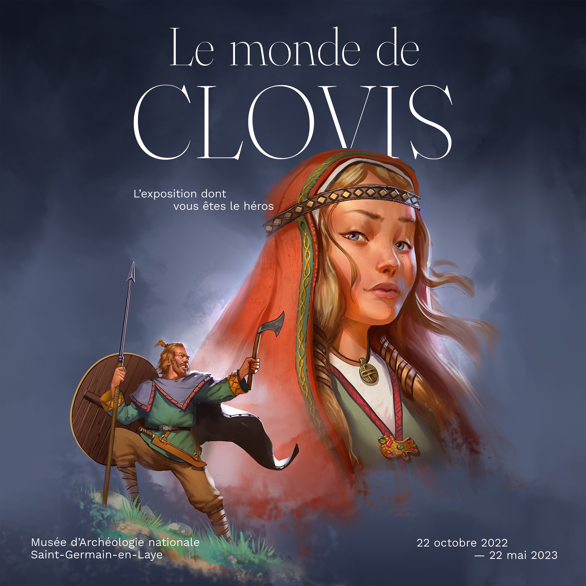 Le musée d’Archéologie nationale (MAN) présente “le monde de Clovis: l ...