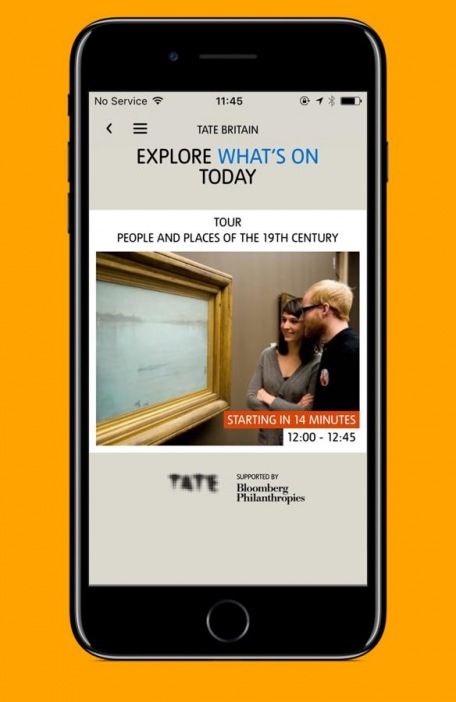 La Tate propose une nouvelle application personnalisée et géolocalisée ...